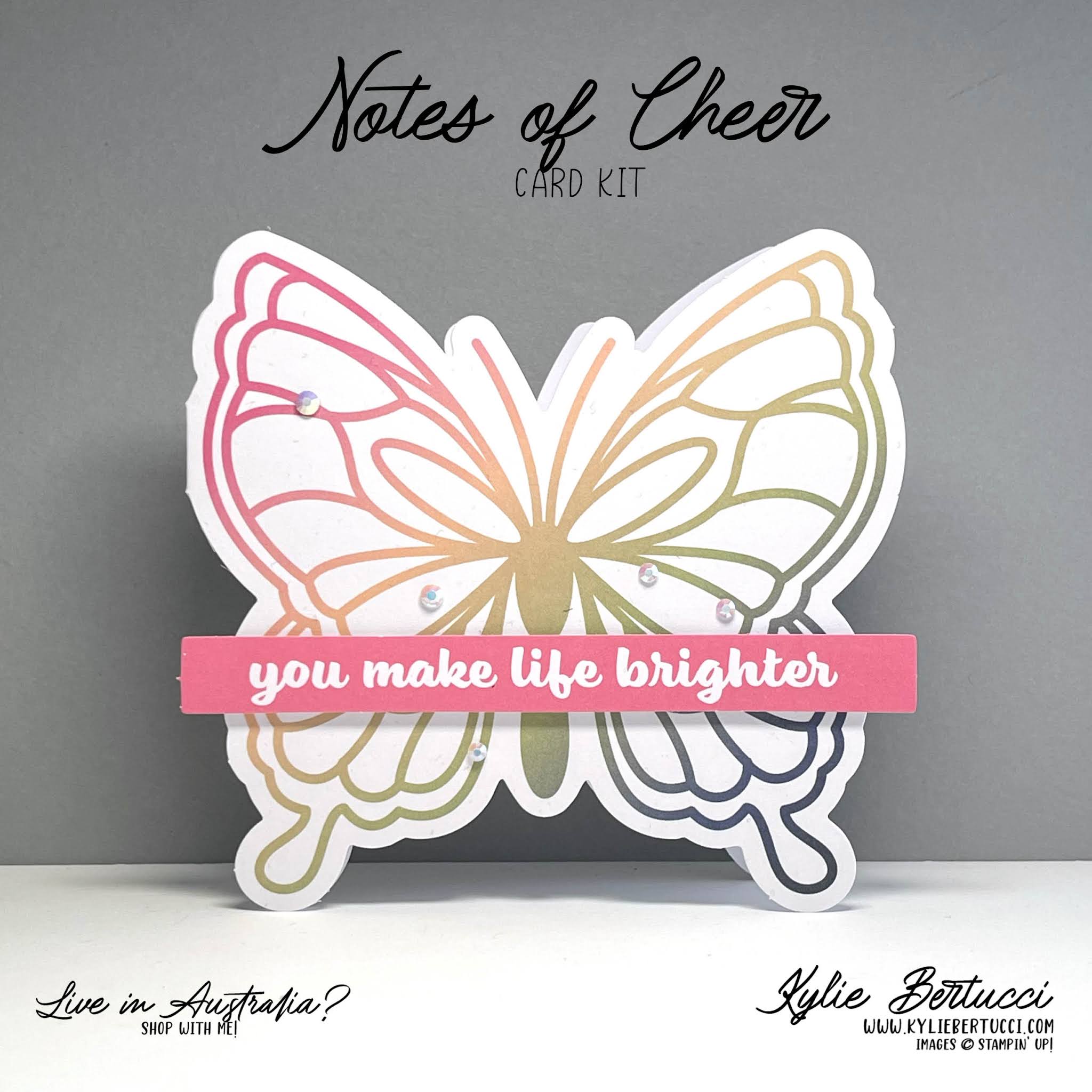 Notes of Cheer Card Kit | Kits Collection by Stampin' Up! - Kylie Bertucci