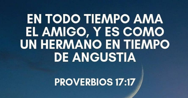 Proverbios 17:17 - Versículos Bíblicos
