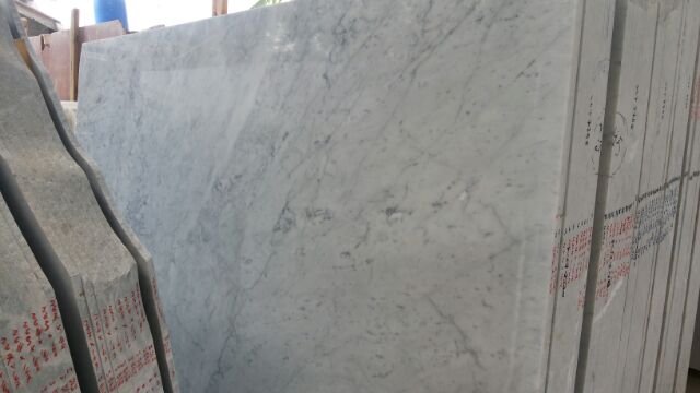Type Marmer Putih Terbaru Carrara White Slabs ~ Marble Granite