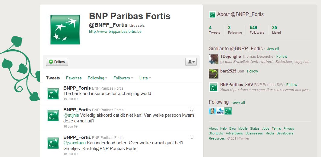 B.V.L.G.: augustus 2011