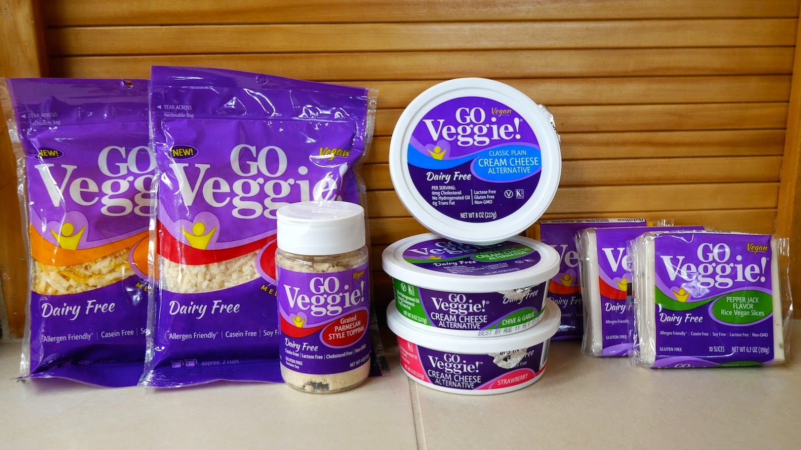 Foods For Long Life: Review Of Go Veggie! Vegan "Cheese" ProductsShreds ...