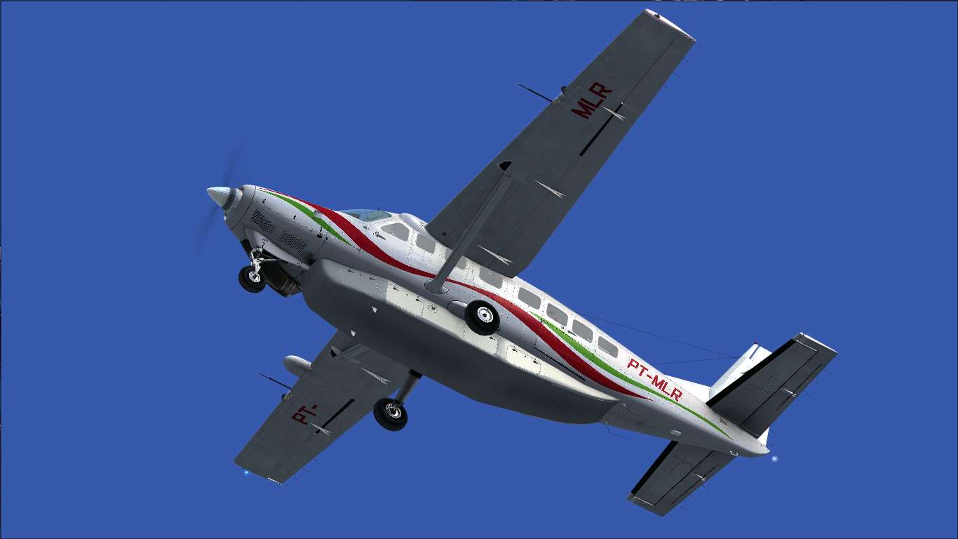 Texturas Brasileiras: Cessna C208B Grand Caravan PT-MLR