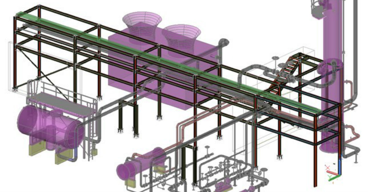 Diseño de estructuras con AutoCAD Plant 3D - cadBIM3D
