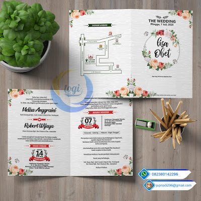 100 Download Template Desain Undangan Pernikahan Custome Elegan Cdr ...