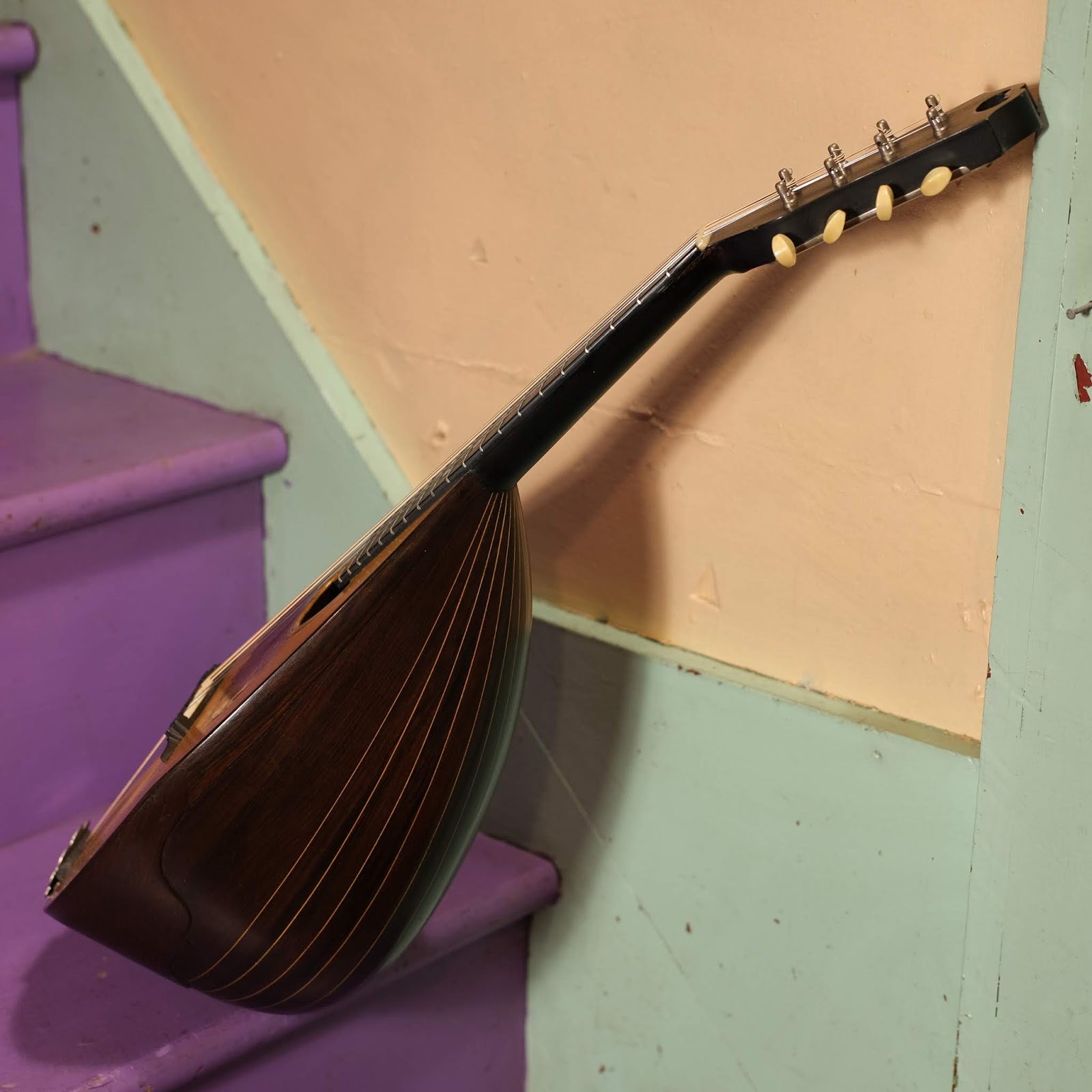 1910s Larson-made Mayflower Bowlback Mandolin