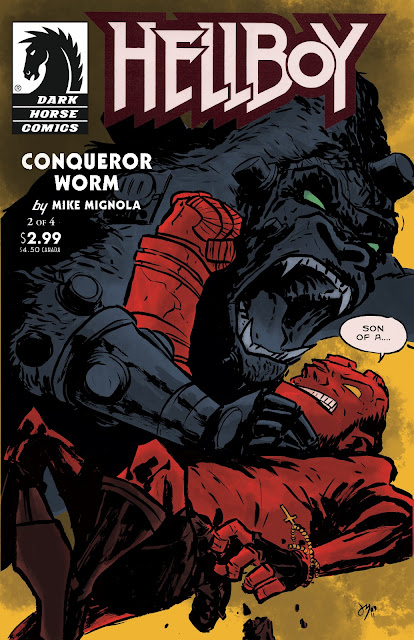 Red Rocket Comics: My Hellboy Cover