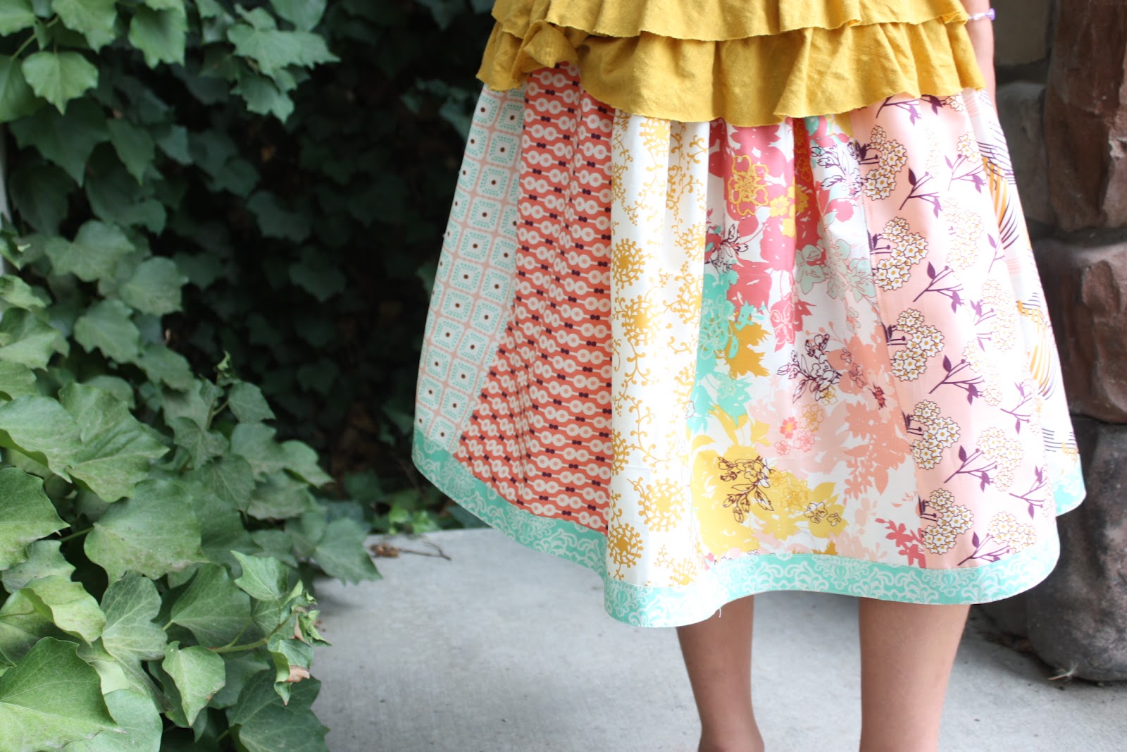 Quick and Easy Fat Quarter Skirt Tutorial - Diary of a Quilter - a ...