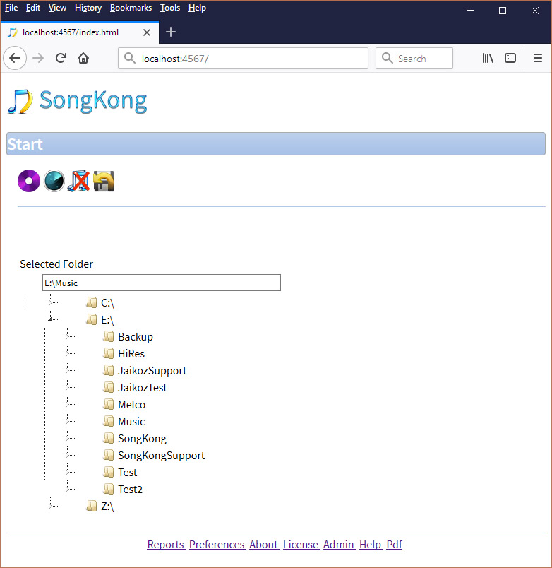 This feature means that you can now control SongKong from a remote ...