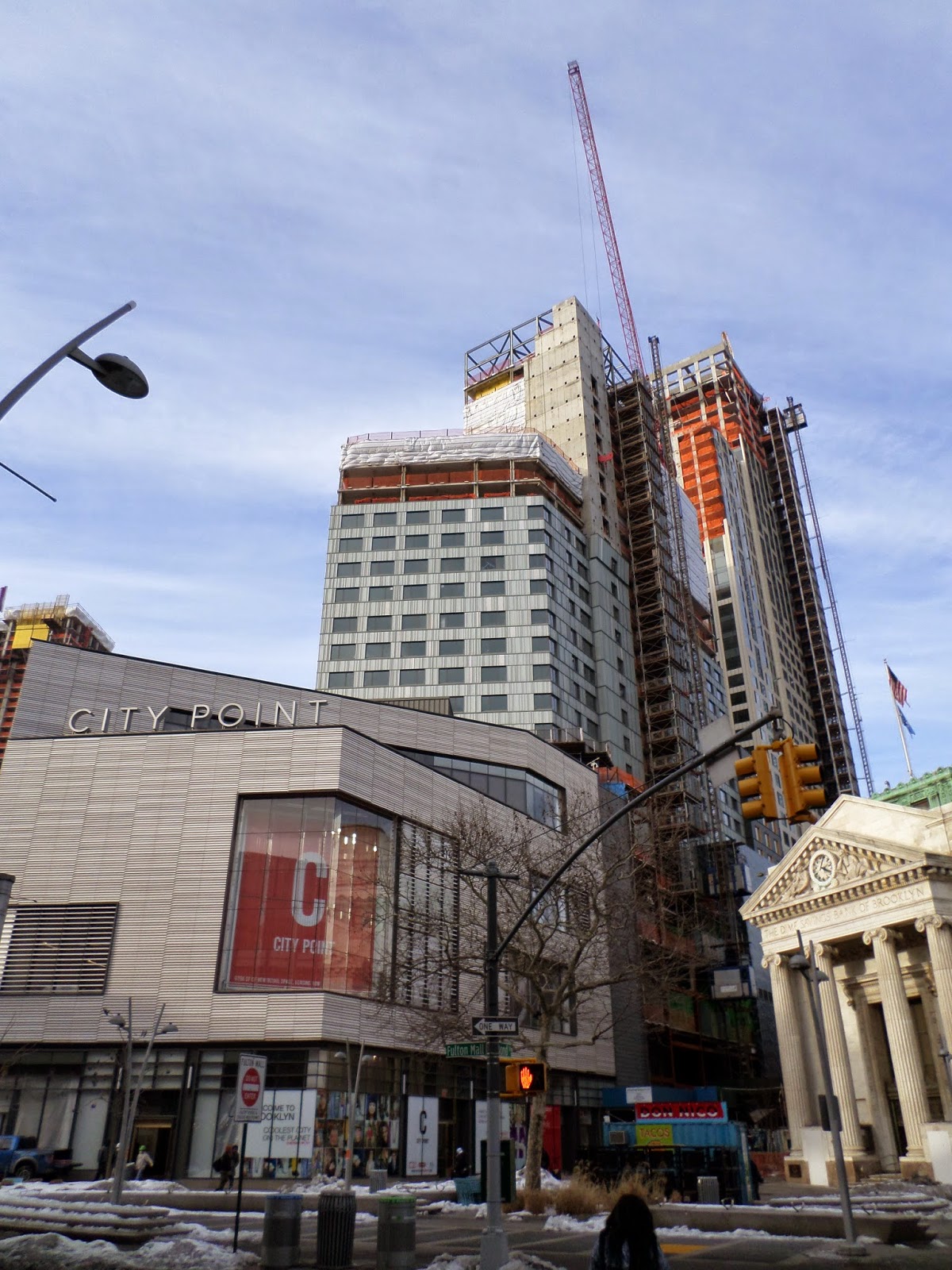 NEW YORK | City Point Towers | 160m | 525ft | 46 fl | 110m | 361ft | 27 ...