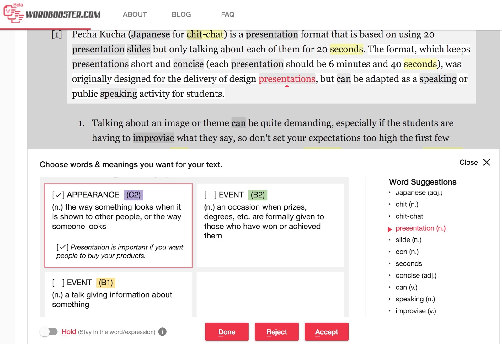 Nik's QuickShout: WordBooster - For Creating Learning Around Authentic Text