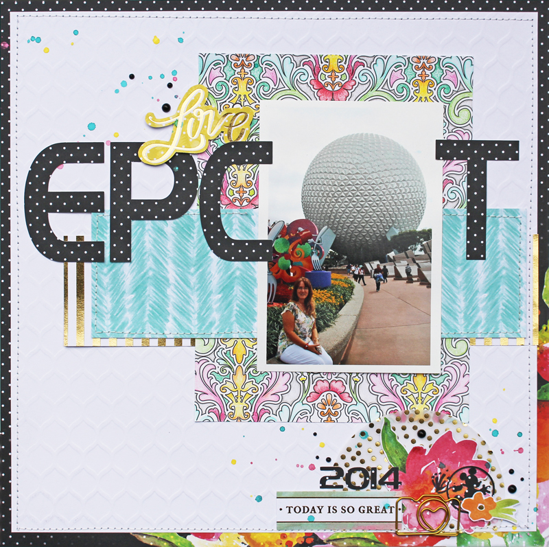 Creatively Savvy: EPCOT *DCWV Watercolor Stack