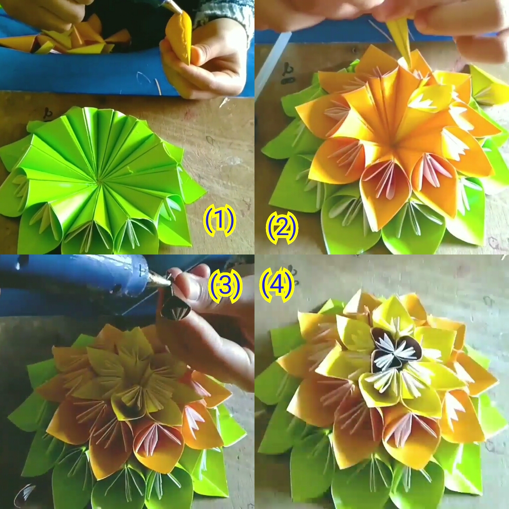 Kerajinan Tangan dari Kertas Origami: kerajinan tangan dari kertas origami