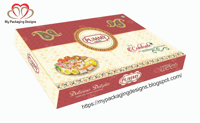 Sweet Box Design I Sweets Packaging Box Design - My Packaging Designs