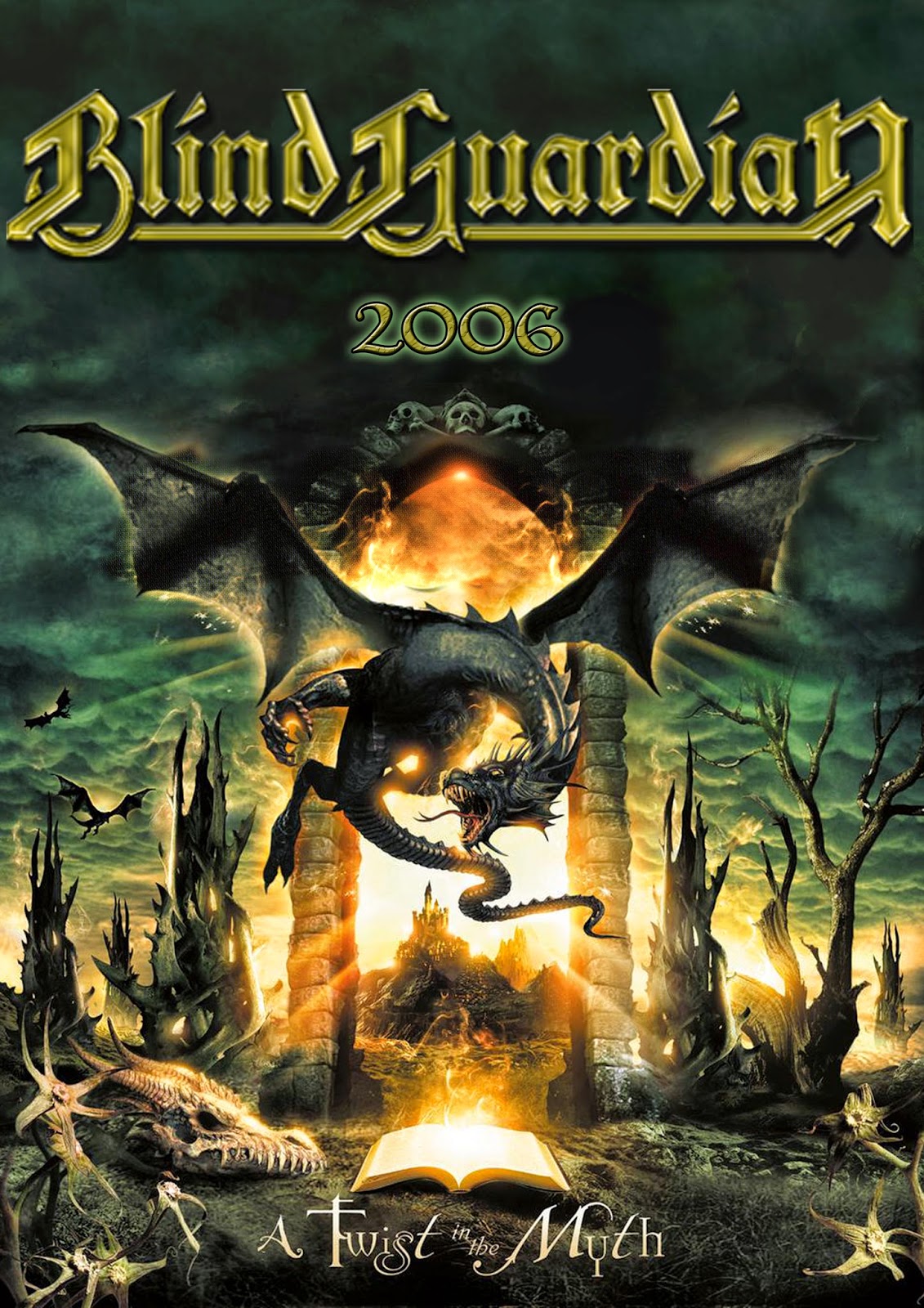 Metal Wallpaper Nash: Blind Guardian A Twist In The Myth