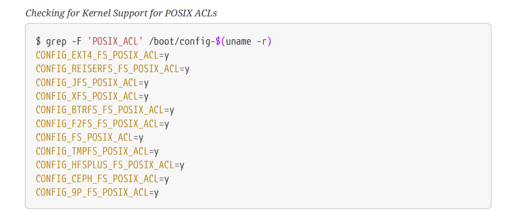 POSIX ACLs in Linux | LPI Central