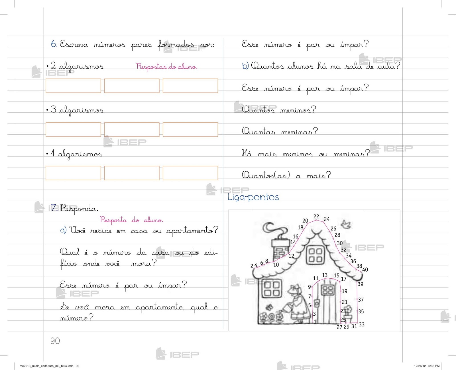 CADERNO DO FUTURO 3 ANO MATEMÁTICA PROFESSOR. - Aprender e Brincar