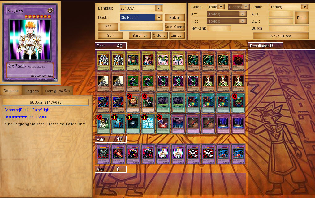 Yu-Gi-Oh Nexus - Recrutamento: Past Decks (Part 2): Fusion Deck