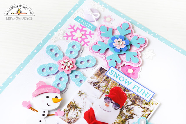 Doodlebug Design Inc Blog: WINTER WONDERLAND LAYOUT | with Maryám