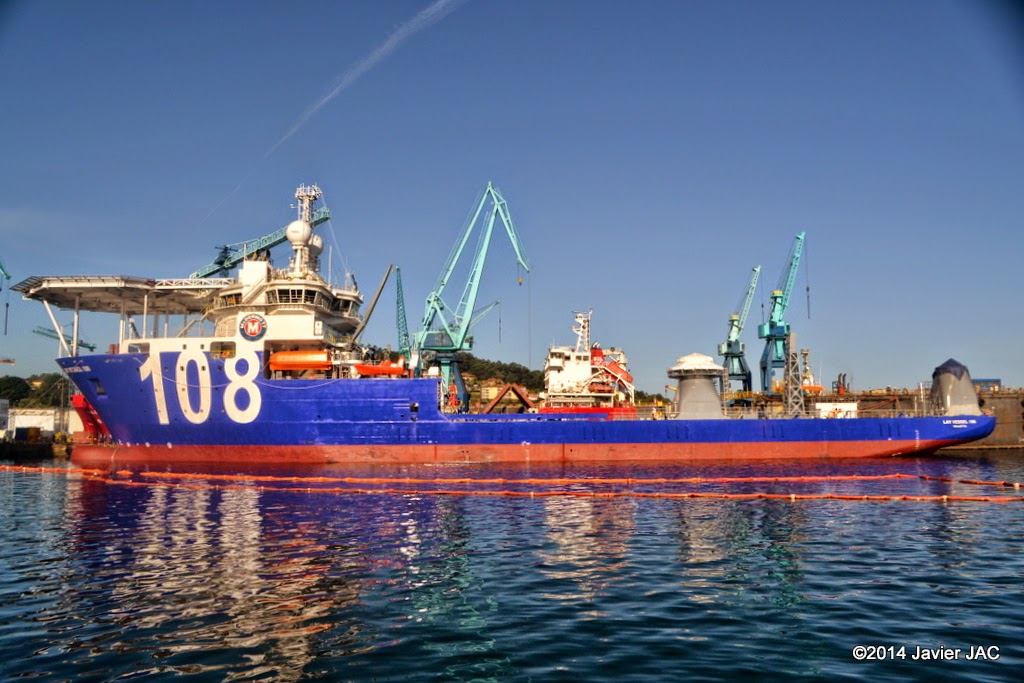 Observador de buques shipspotter en Vigo: Multipropósito tendido de ...