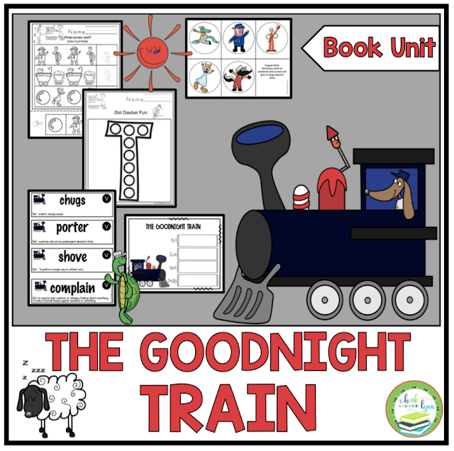 THE GOODNIGHT TRAIN BOOK UNIT ~ Book Units by Lynn