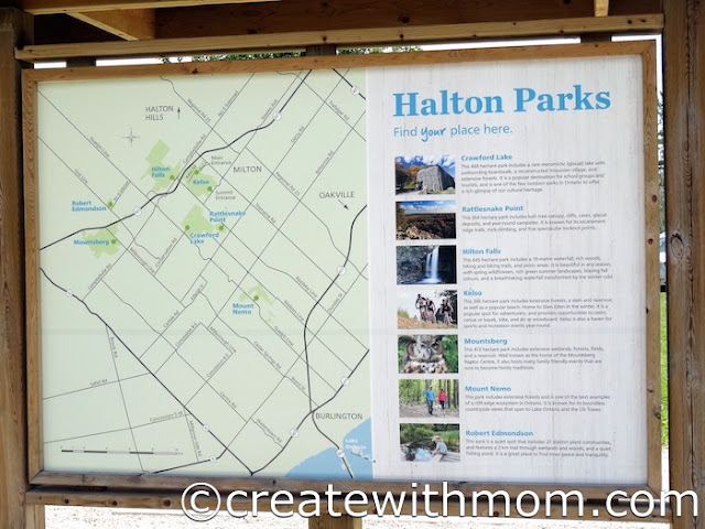 Create With Mom: Exploring Halton Parks: Crawford Lake, Hilton Falls ...