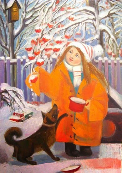 Pinzellades al món: La neu protagonista de gener / La nieve ...