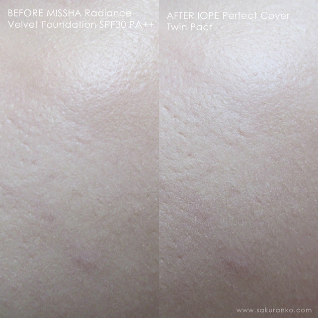 Sakuranko: [JOLSE] IOPE Perfect Cover Twin Pact SPF20 PA++