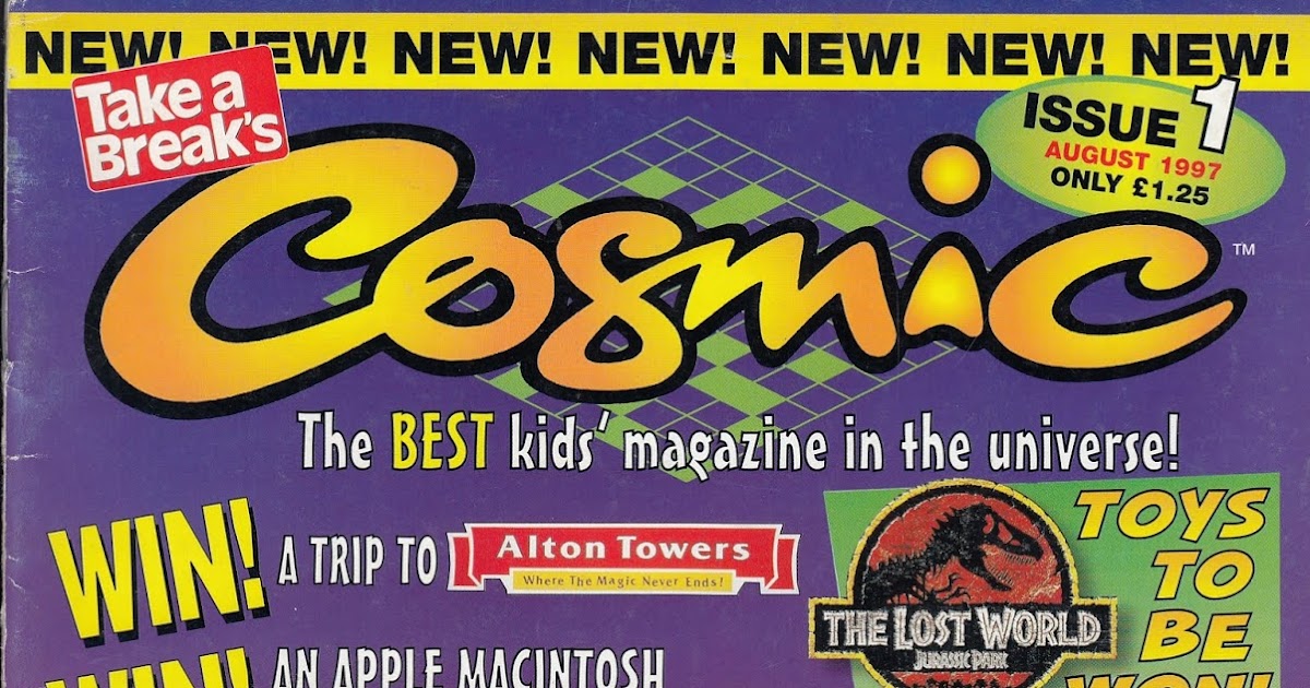 Boys Adventure Comics: UPDATED: Cosmic magazine