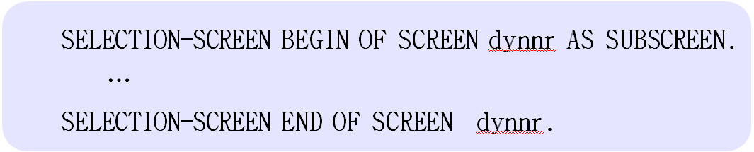 ABAP Tip Note: ABAP Add selection screen into TYPE-M Program ABAP Tip Note: ABAP Add selection screen into TYPE-M Program