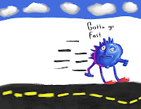 That's what it looks like.: Gotta Go Fast