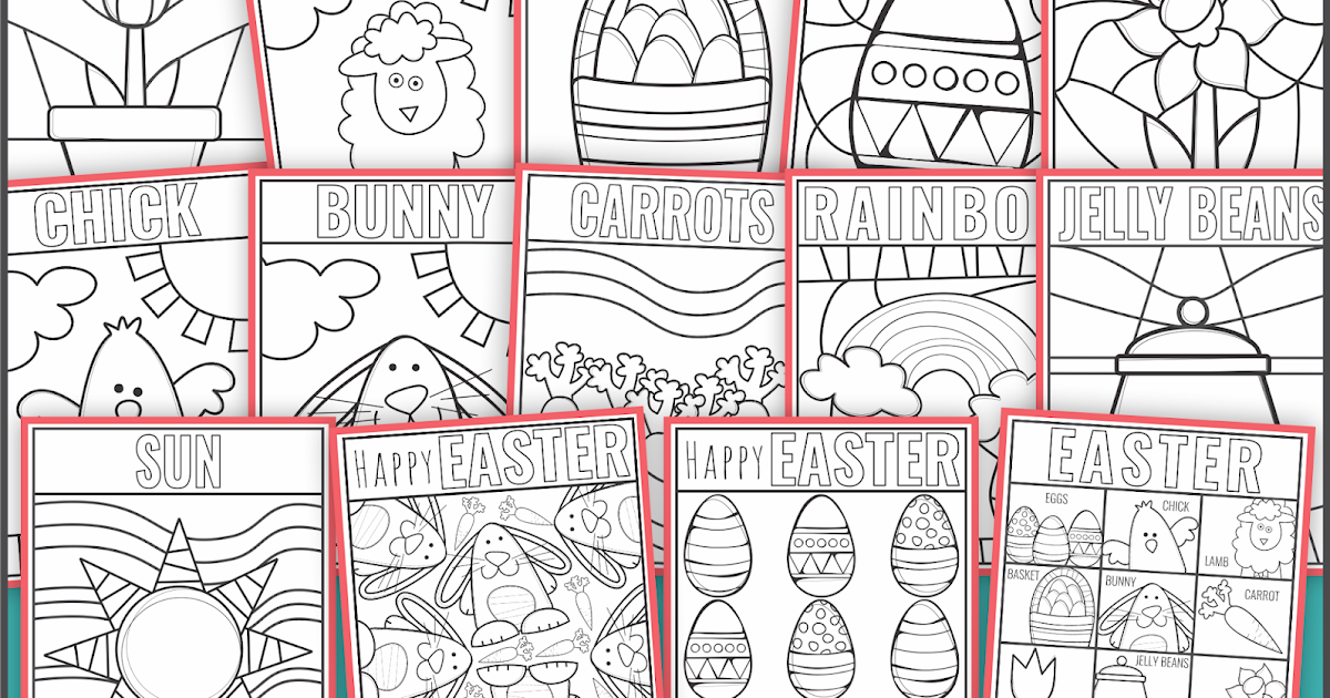 KM Classroom: Free Easter Coloring Pages