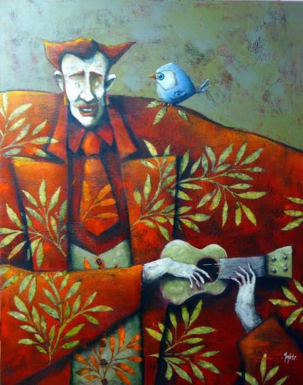 Pinzellades al món: Il·lustracions de Pascal Merlet: tendresa masculina