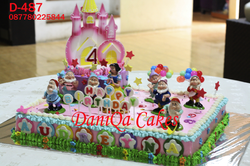 Sweety by Daniqa: Kue Ulang Tahun Snow white