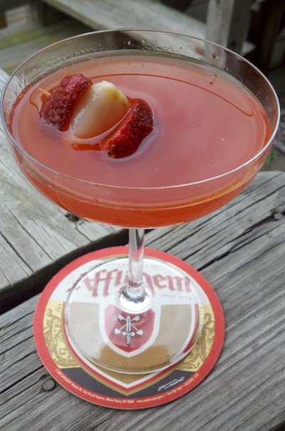 knowledge by the glass: Strawberry Lychee Punch