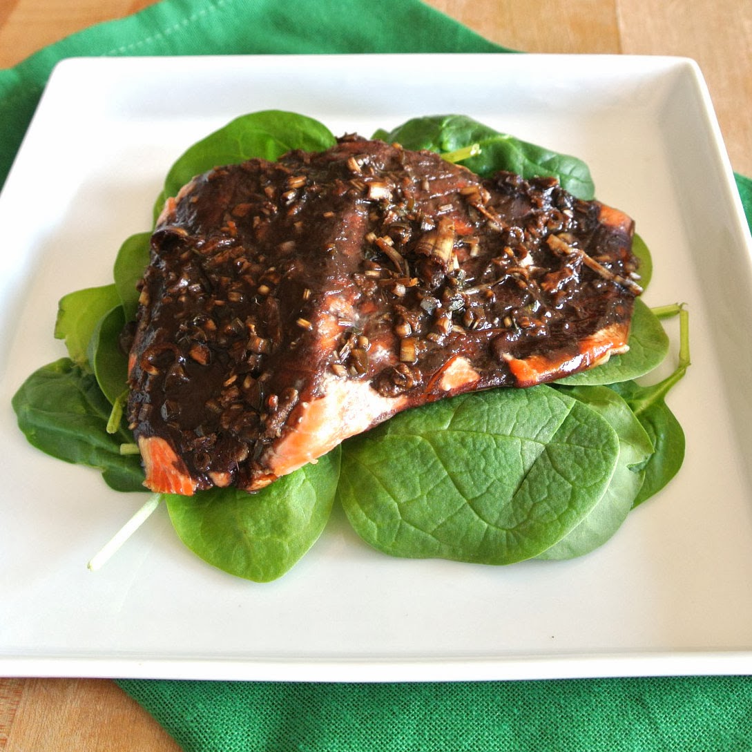 Mom, What's For Dinner?: Tamarind Salmon with Lemongrass