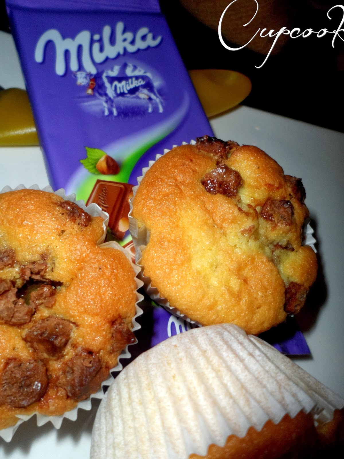 Cupcook: Muffins chocolat Milka
