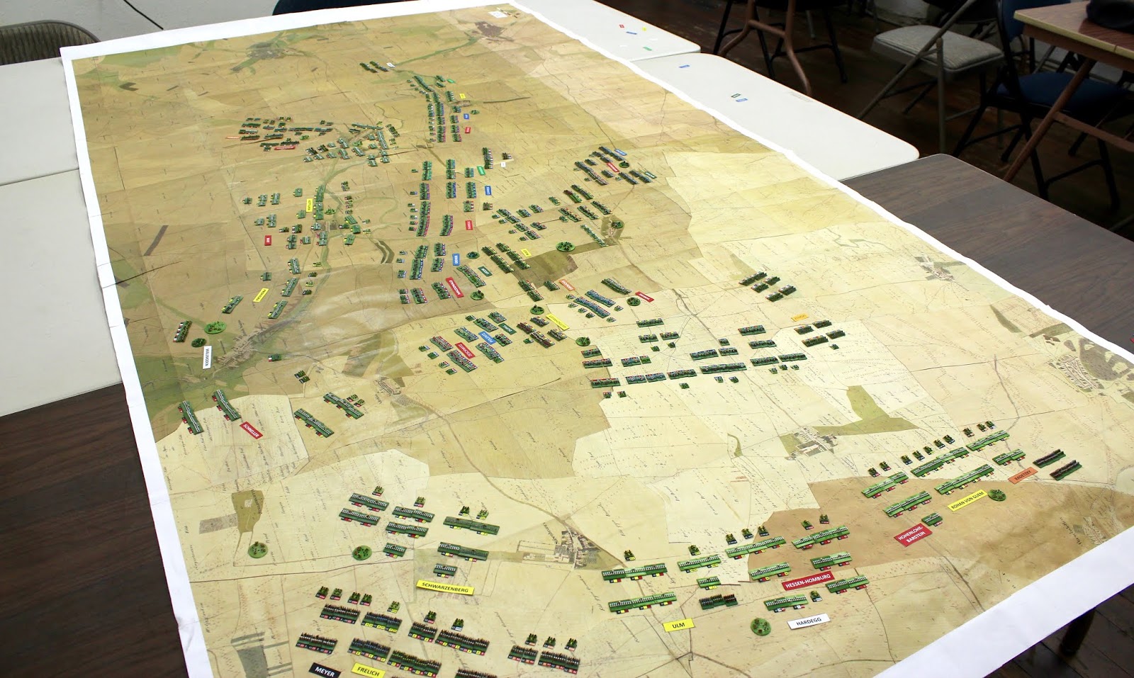 Battle of Wagram in 2mm - hundreds of units on map | Lead Adventure Forum