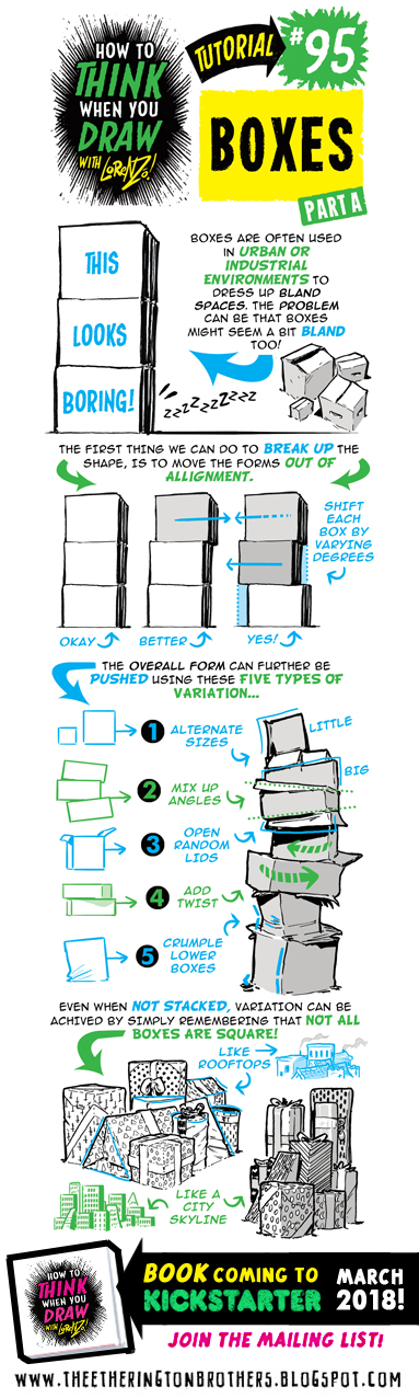 The Etherington Brothers: How to THINK when you draw BOXES tutorial