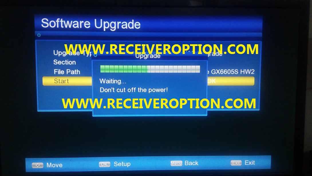 GX6605S HW203.00.017 POWERVU KEY NEW SOFTWARE WITH STARSAT MENU - How ...