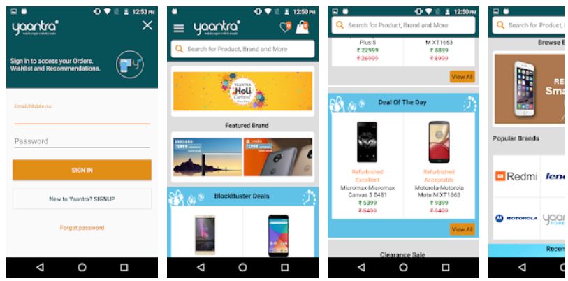 Download Yaantra- Online Shopping for Refurbished Phones Mobile App ...