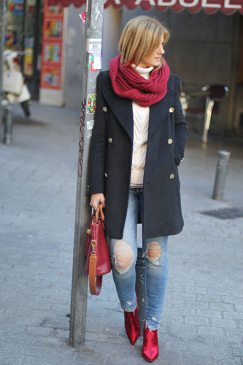 mydreams: COMO COMBINAR UNOS BOTINES ROJOS