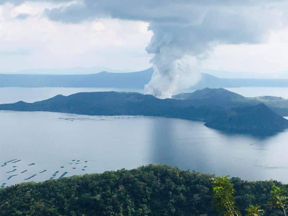 Taal Volcano erupted after four decades (evacuation and class ...