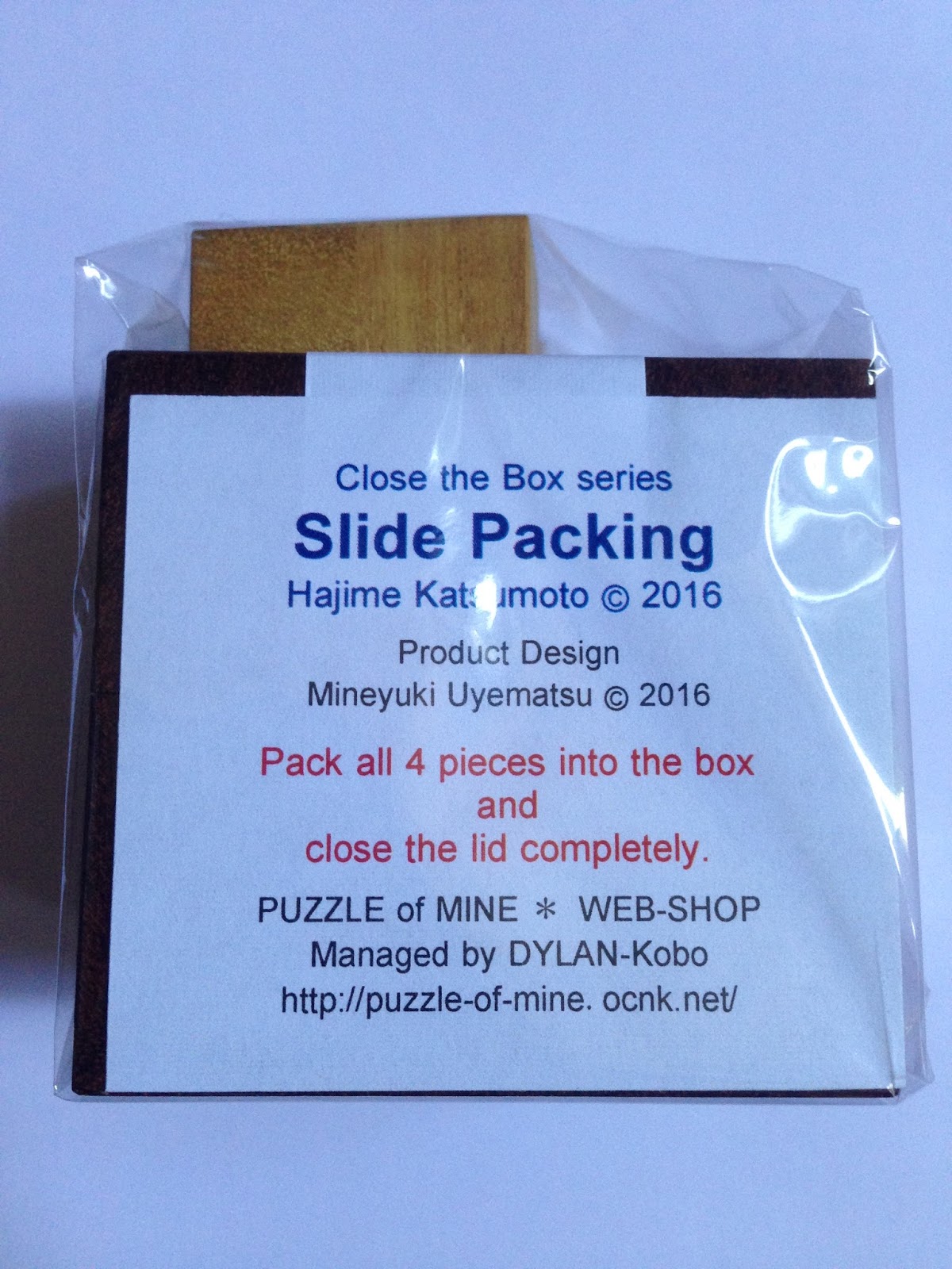 Puzzling in wonderlands: Slide packing