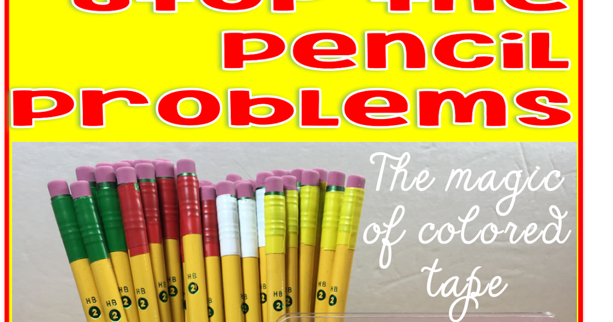 A Solution for the Pencil Problems | Time 4 Kindergarten