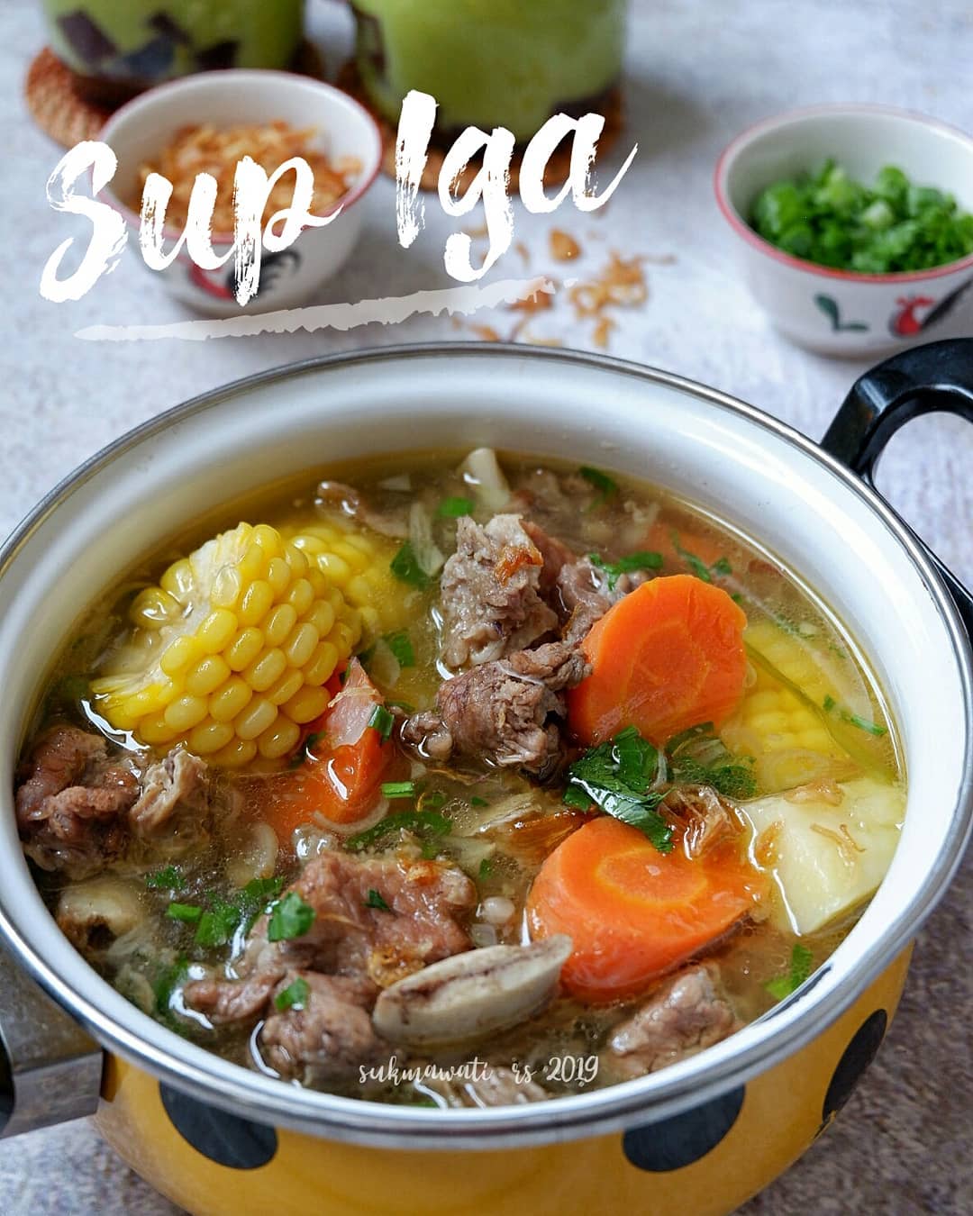 SUP BENING IGA SAPI - Resep Masakan nusantara