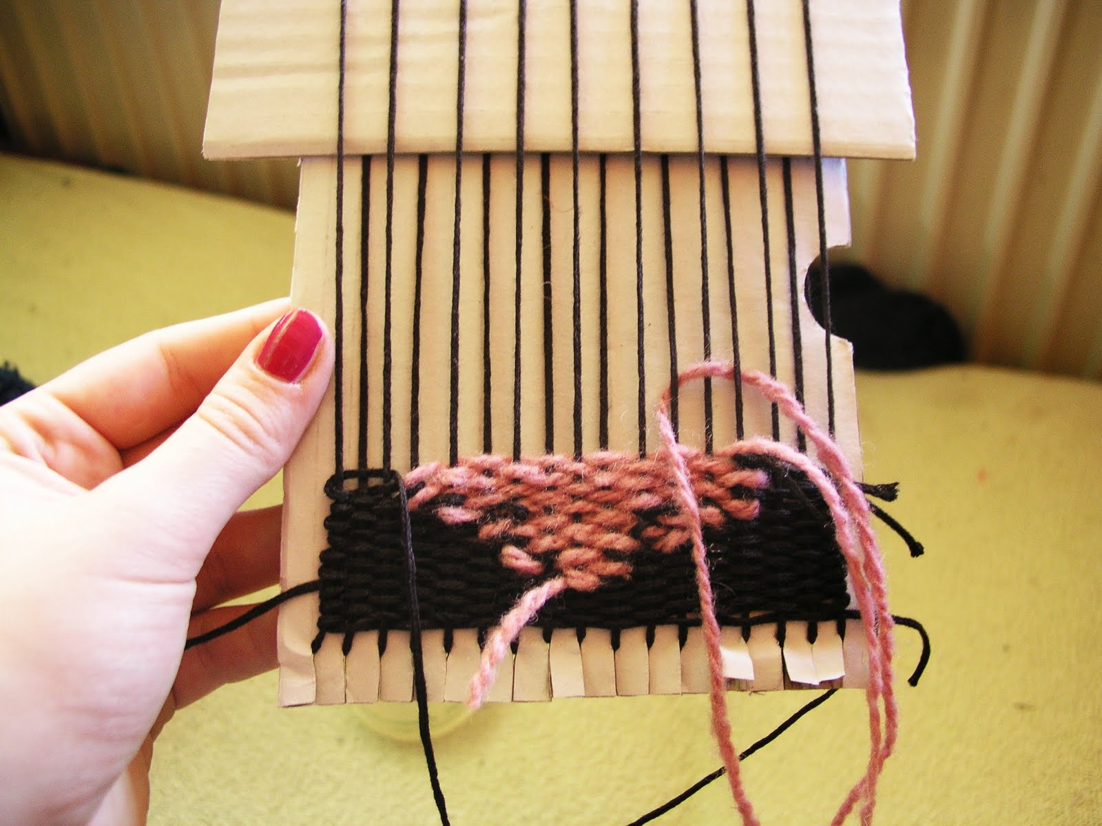 .: diy weaving tutorial