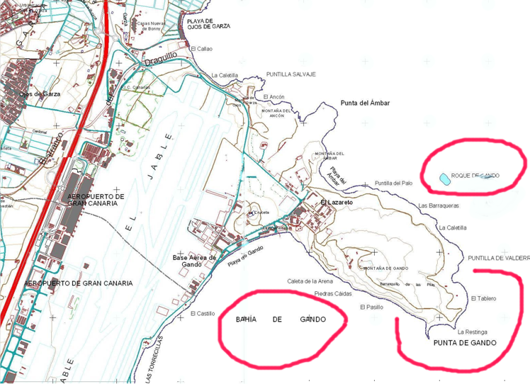 Mi Gran Canaria: GANDO, BAHÍA, PENÍNSULA Y ROQUE DE (INGENIO)