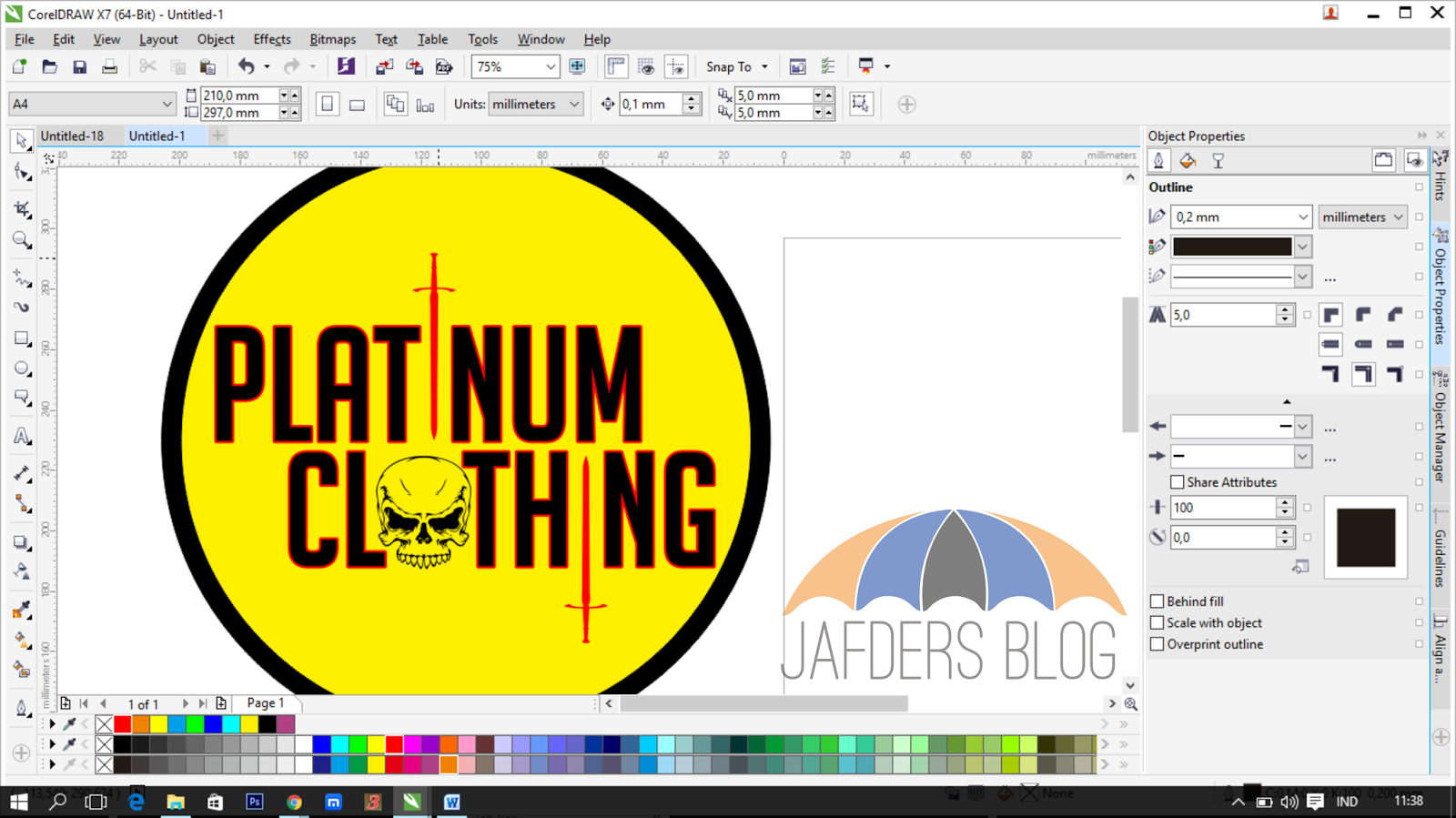 Cara Membuat Logo Brand Sendiri | Jafders Grafis