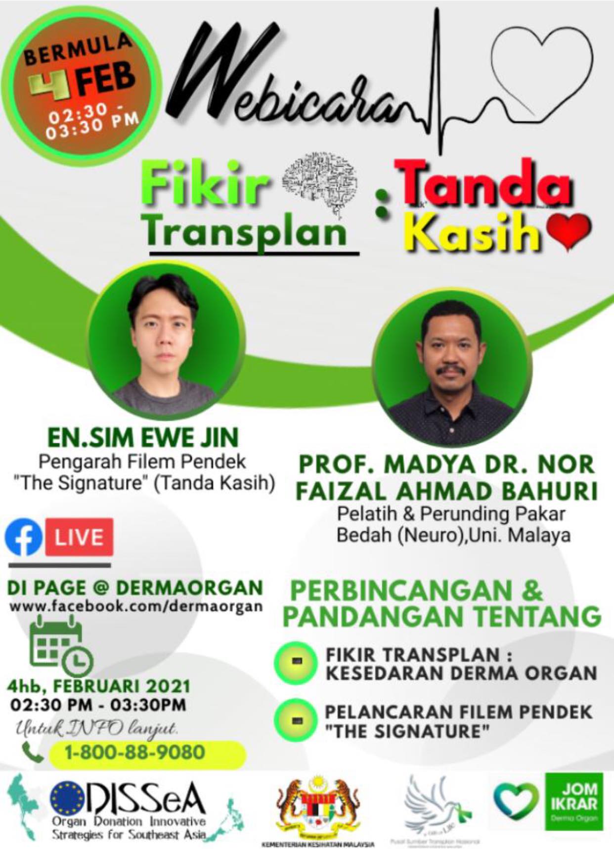 National Cancer Society of Malaysia, Penang Branch: Webicara Derma ...