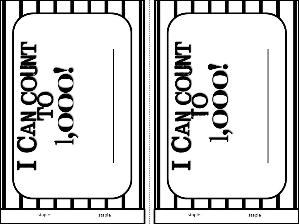 Lucky in Learning: Counting to 1,000!